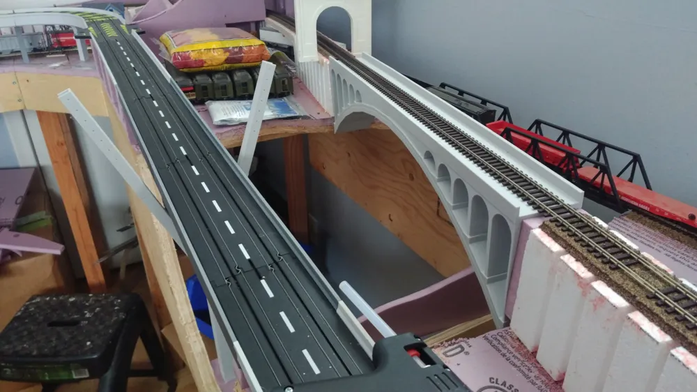 Slot car overpass system and bridge - Free 3D Print Model - MakerWorld