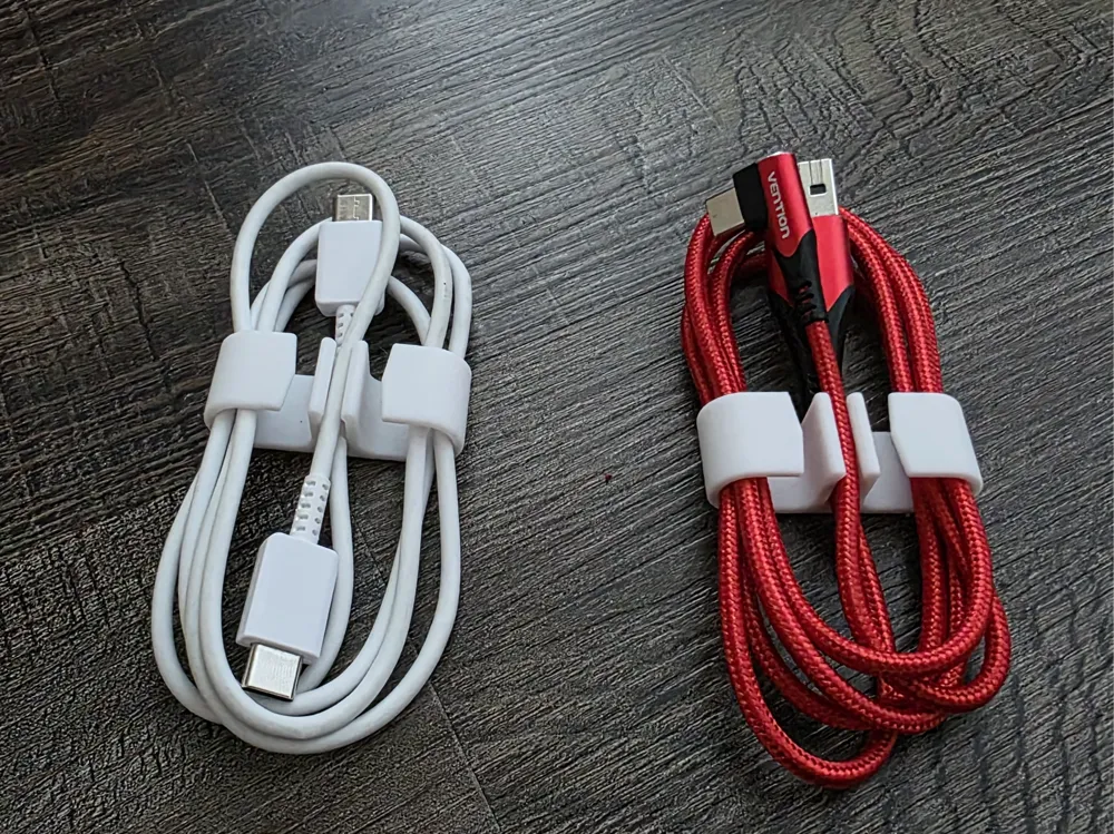 Cable Cord Clip Organizer - Free 3D Print Model - MakerWorld