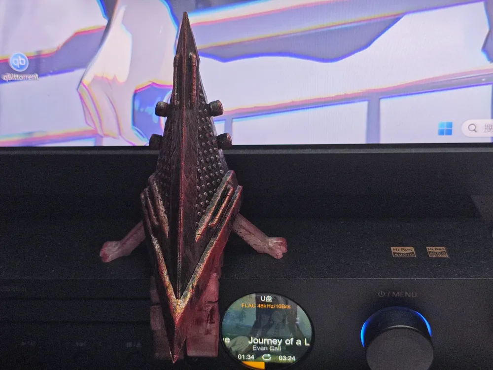 Silent Hill - Pyramid Head (Hinged Noodle Topper) - Free 3D Print Model ...