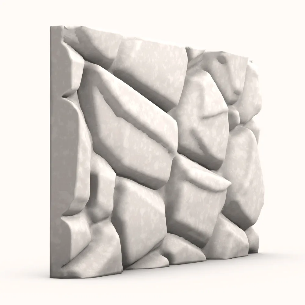 Irregular Stone Wall - Free 3D Print Model - MakerWorld