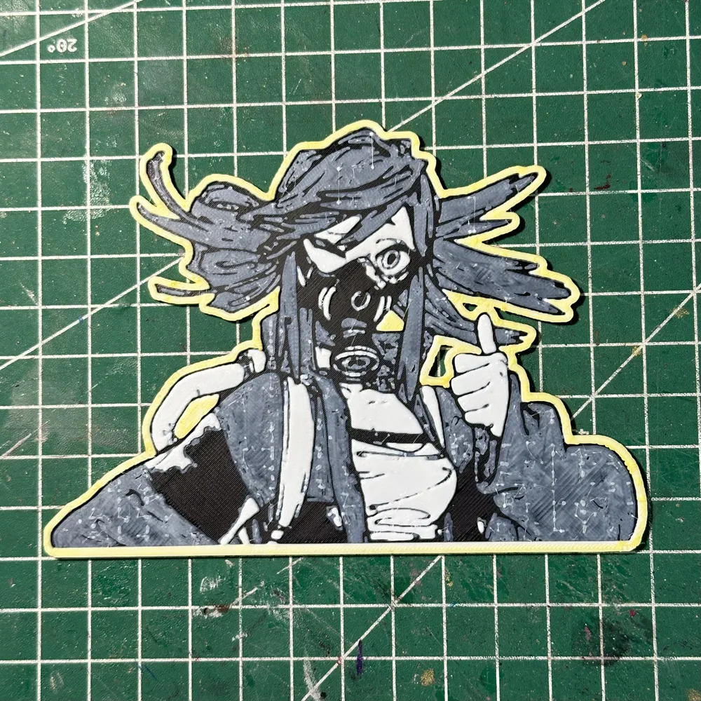 Gachiakuta Characters HueForge - Free 3D Print Model - MakerWorld