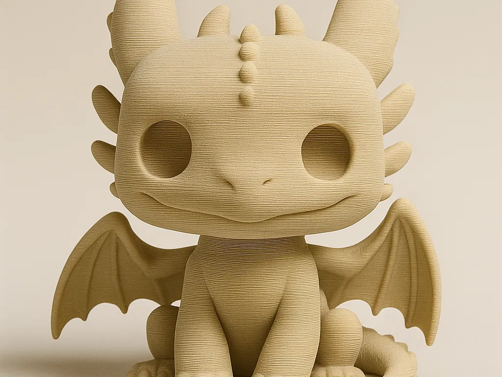 Krokmou (Dragon) - Free 3D Print Model - MakerWorld