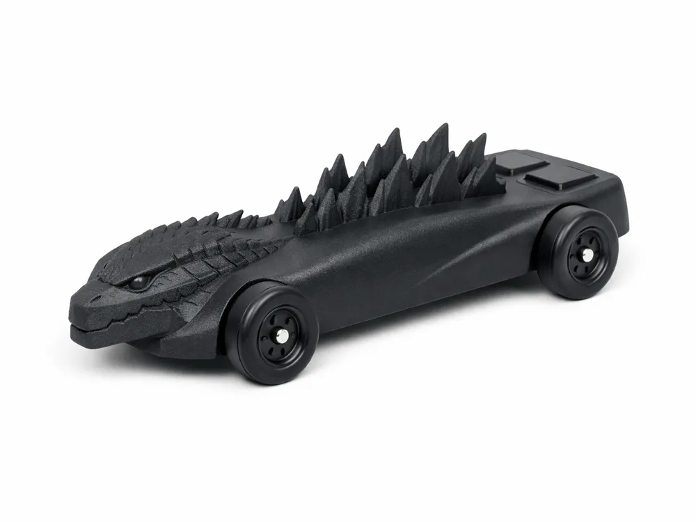 Godzilla Derby Car Shell - Free 3D Print Model - MakerWorld