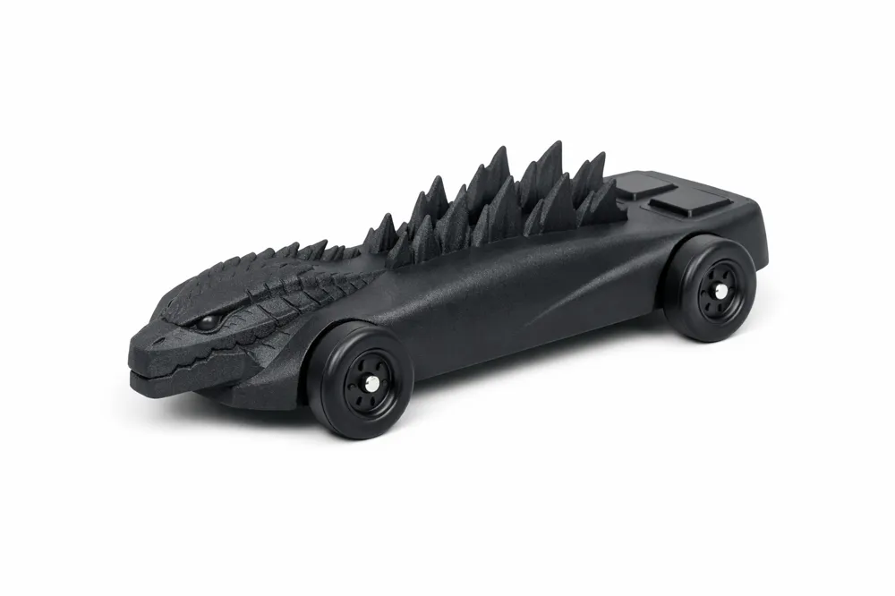 Godzilla Derby Car Shell - Free 3D Print Model - MakerWorld