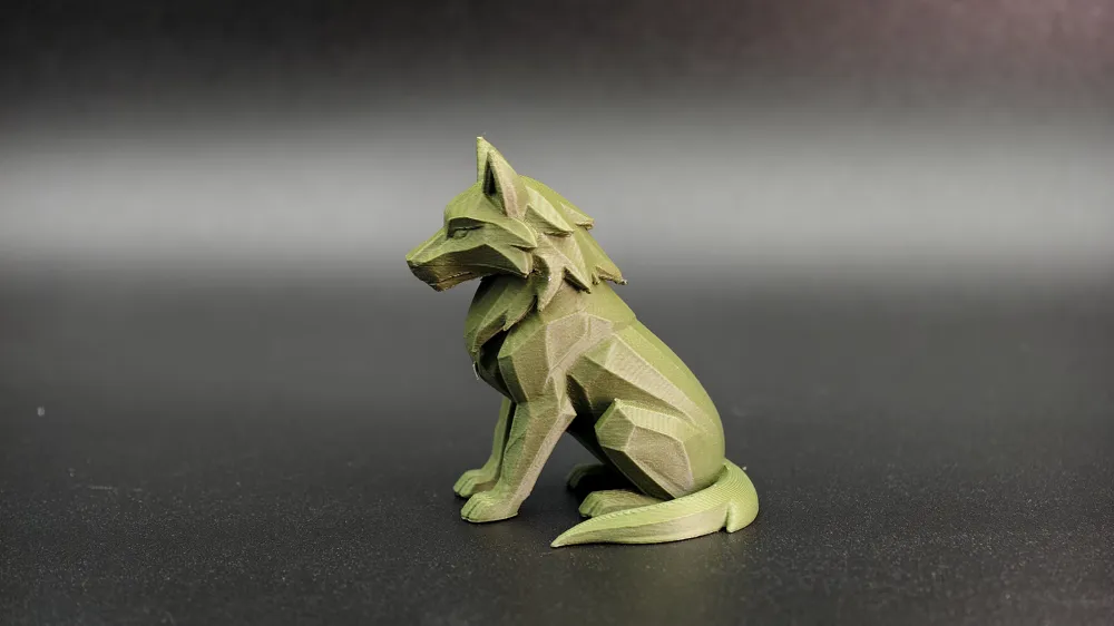 Polygonal Wolf - Free 3D Print Model - MakerWorld