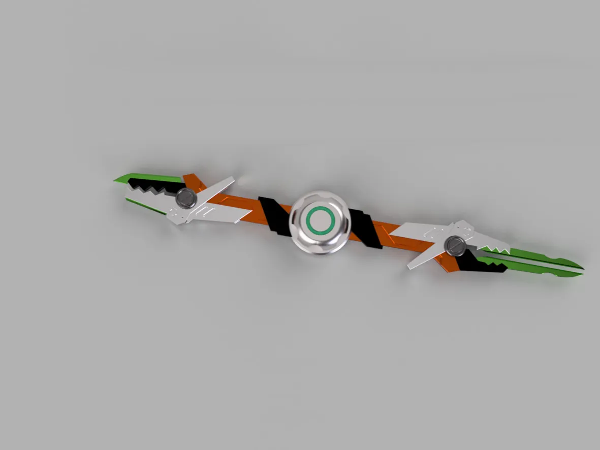 Honor of Kings Chiyou Aurora Phantom Weapon - Free 3D Print Model ...