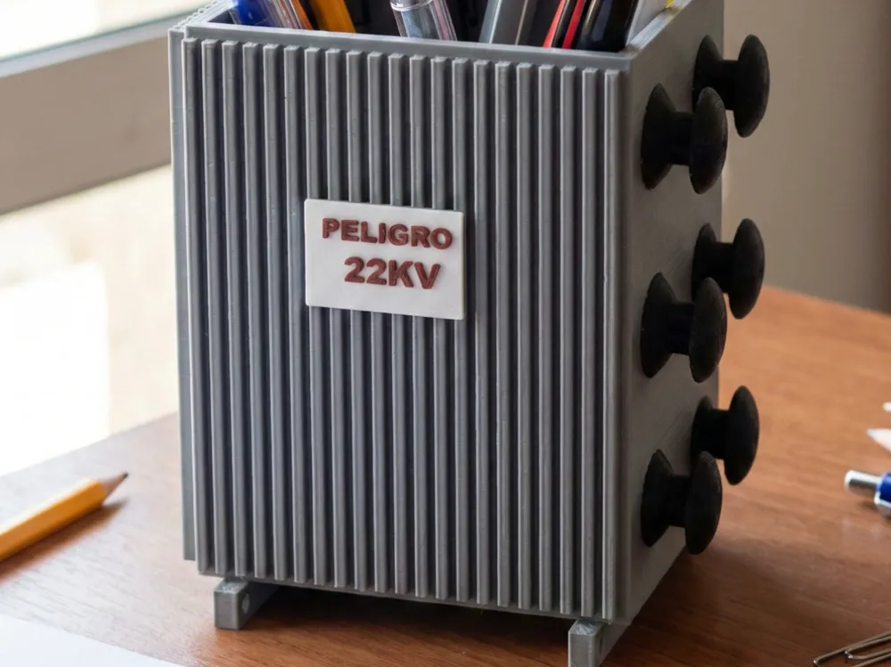 Transformator pen holder - Free 3D Print Model - MakerWorld