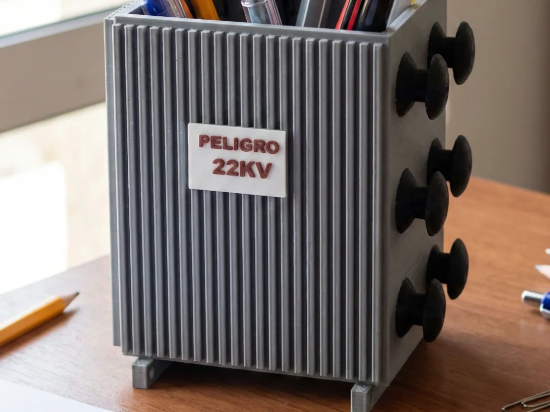 Transformator pen holder - Free 3D Print Model - MakerWorld