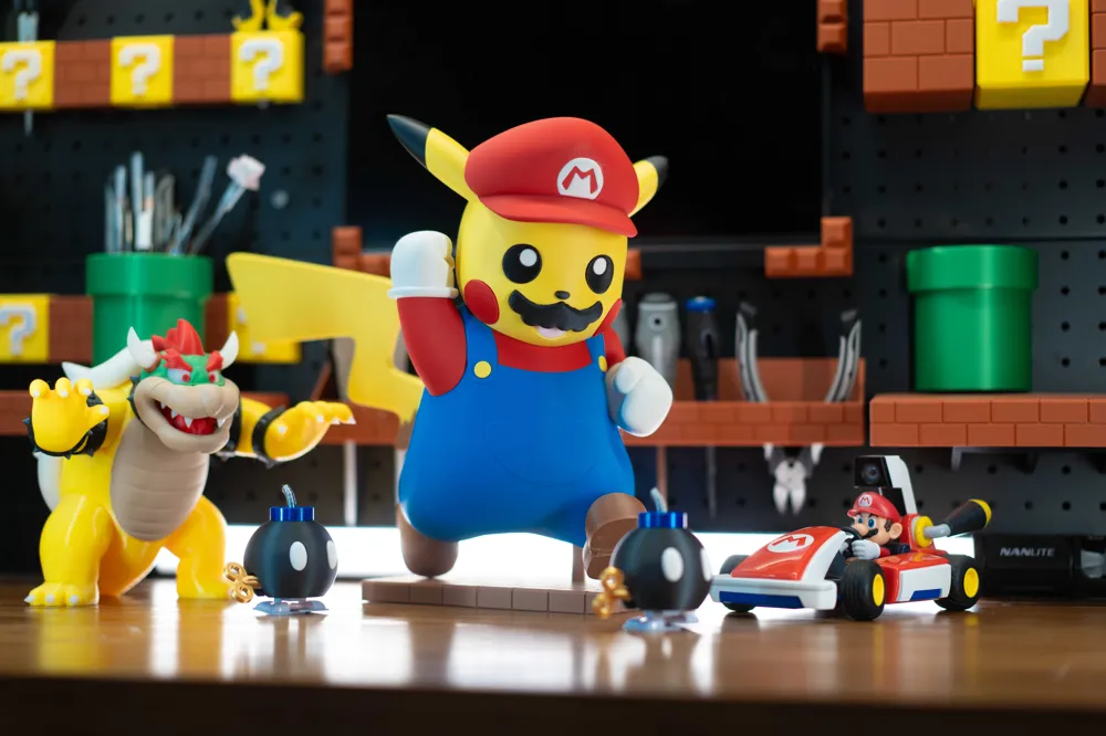 025Pikachu Pikachu Mario – Kostenloses 3D-Druckmodell – MakerWorld