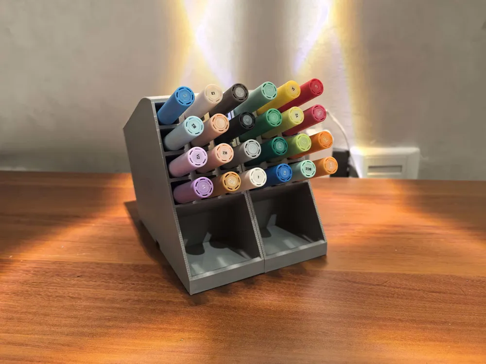 Marker Pen - 3D Printed Pen Holder - Free 3D Print Model - MakerWorld