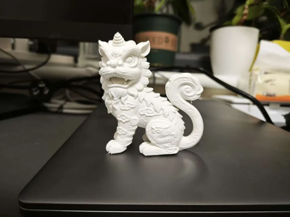 Wachender Löwe – Kostenloses 3D-Druckmodell – MakerWorld