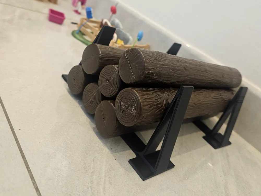 Bruder Log Storage - Free 3D Print Model - MakerWorld
