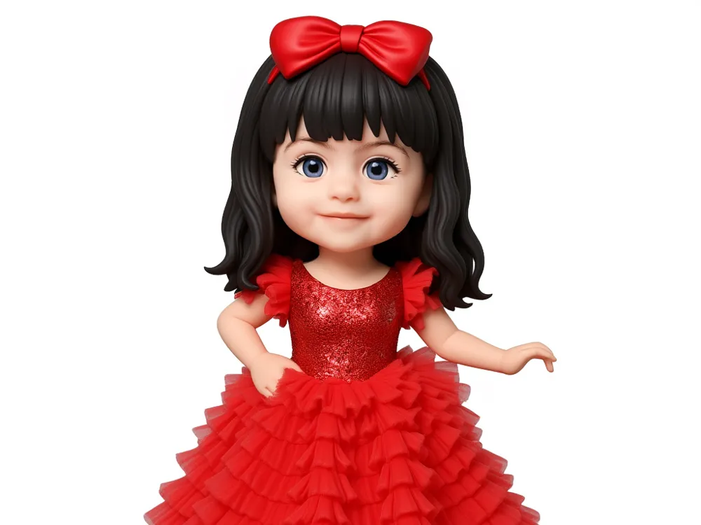 Little princess - Free 3D Print Model - MakerWorld