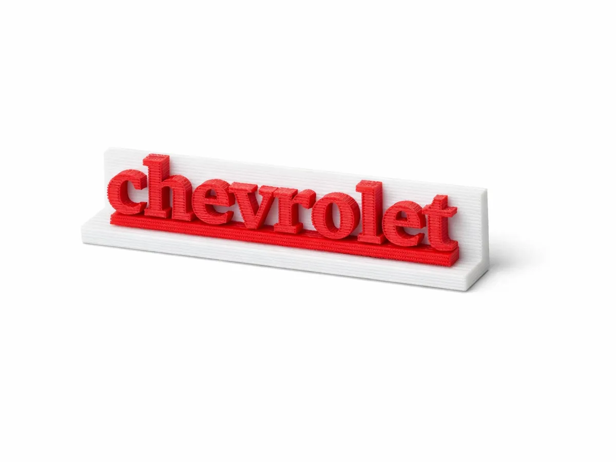 Chevrolet Logo Schild – Schneller & sauberer 3D-Druck – Kostenloses 3D ...