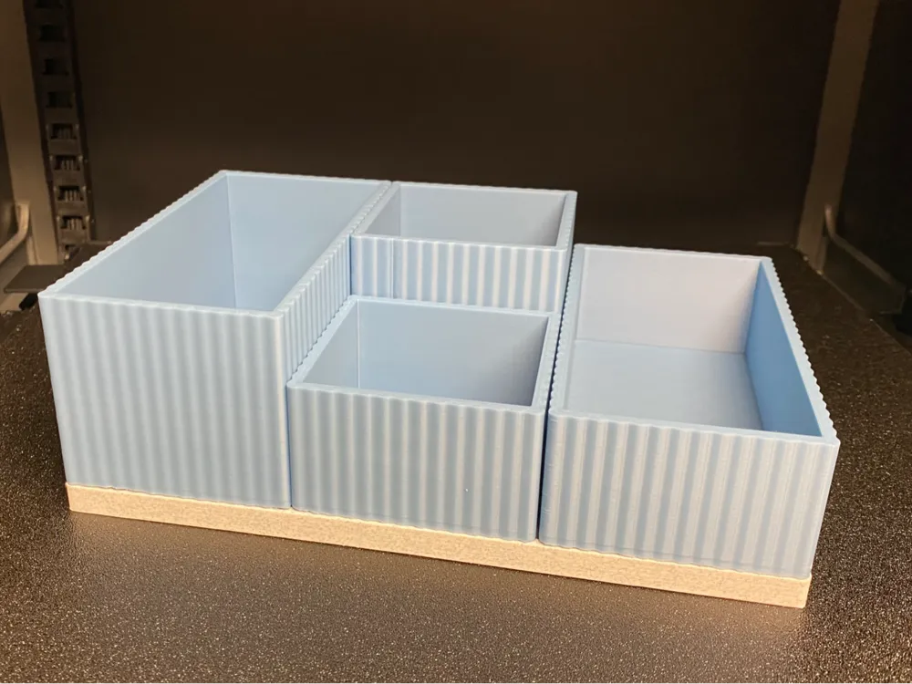 Organizer with boxes - Free 3D Print Model - MakerWorld