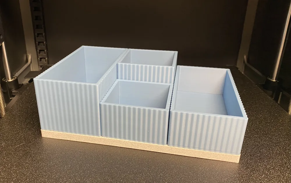 Organizer with boxes - Free 3D Print Model - MakerWorld