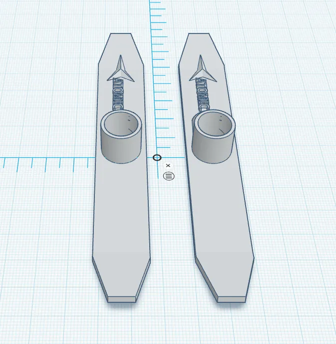 Atomic Finger Skis - Free 3D Print Model - MakerWorld