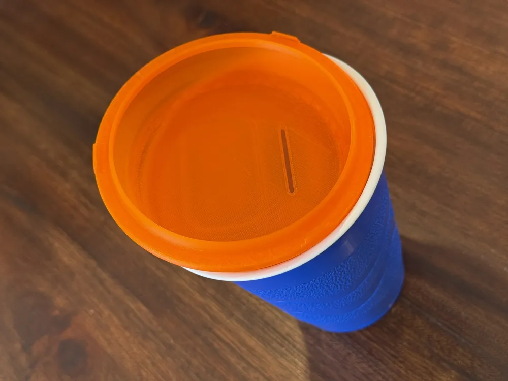 Tapa de Sorteo para Vasos de Plástico Azules - Modelo de impresión 3D ...