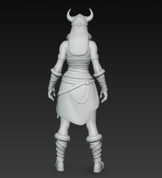 Viking woman - Free 3D Print Model - MakerWorld