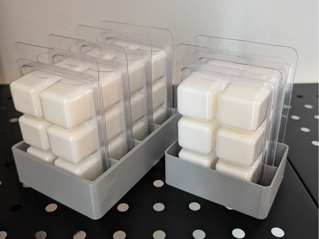 Customizable Wax Melt Holder Display - Free 3D Print Model - MakerWorld