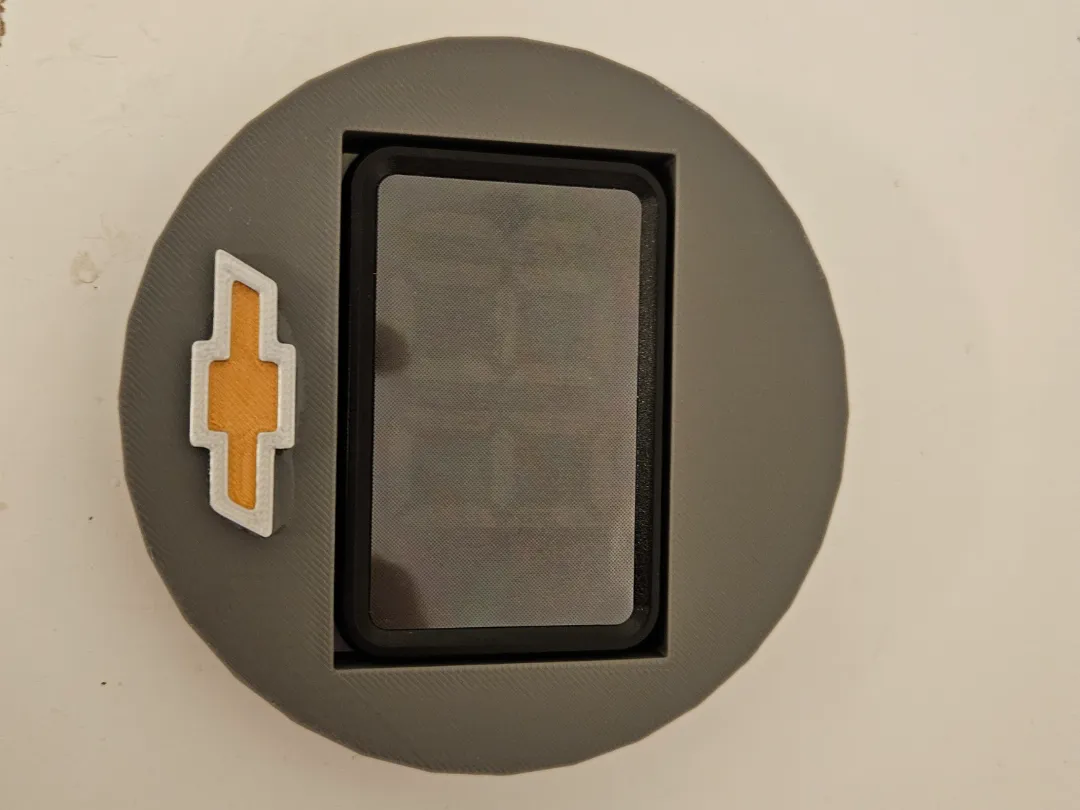 Square body digital Gauge adapter - Free 3D Print Model - MakerWorld