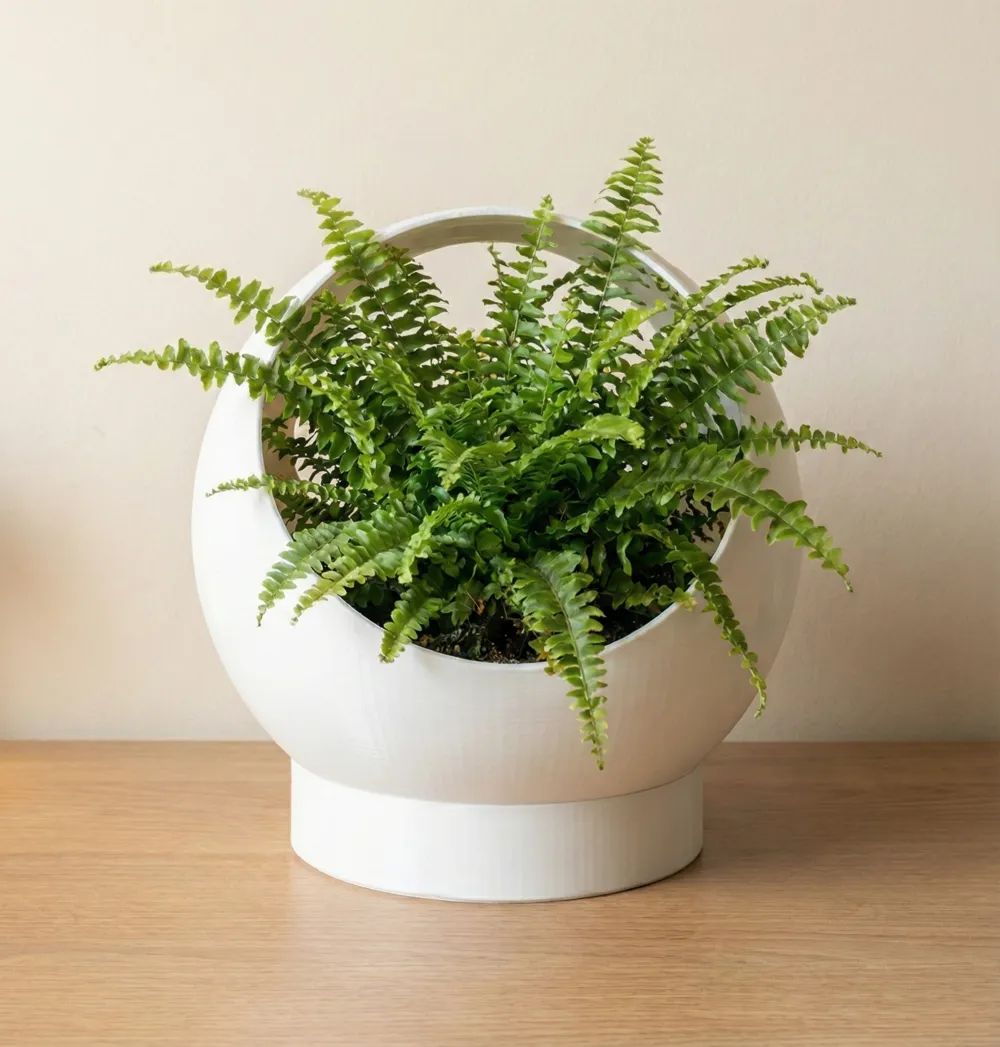 Sphere Planter (Standing & Hanging) - Free 3D Print Model - MakerWorld