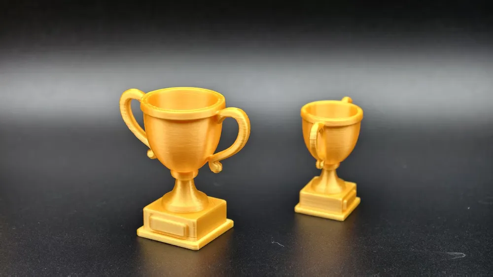 Trophée/Coupe en or - Modèle d'Impression 3D Gratuit - MakerWorld