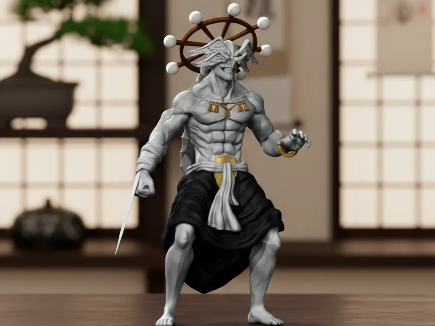 Jujutsu Kaisen 18 Mahoraga - Free 3D Print Model - MakerWorld