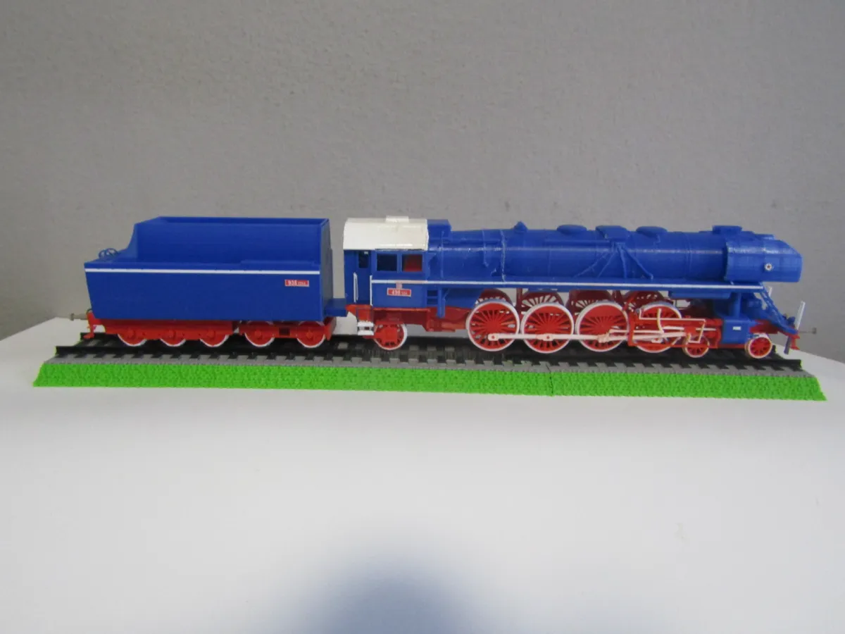 Steam Locomotive 498.1 ČSD (Albatros) H0 - Free 3D Print Model - MakerWorld