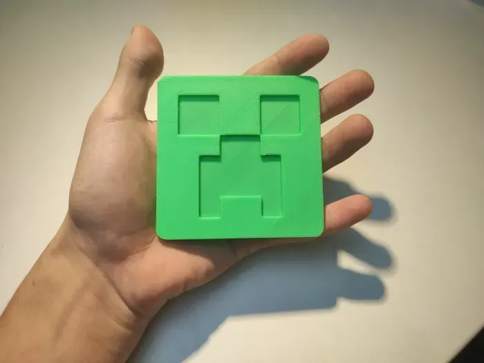 Minecraft Creeper Face - Free 3D Print Model - MakerWorld