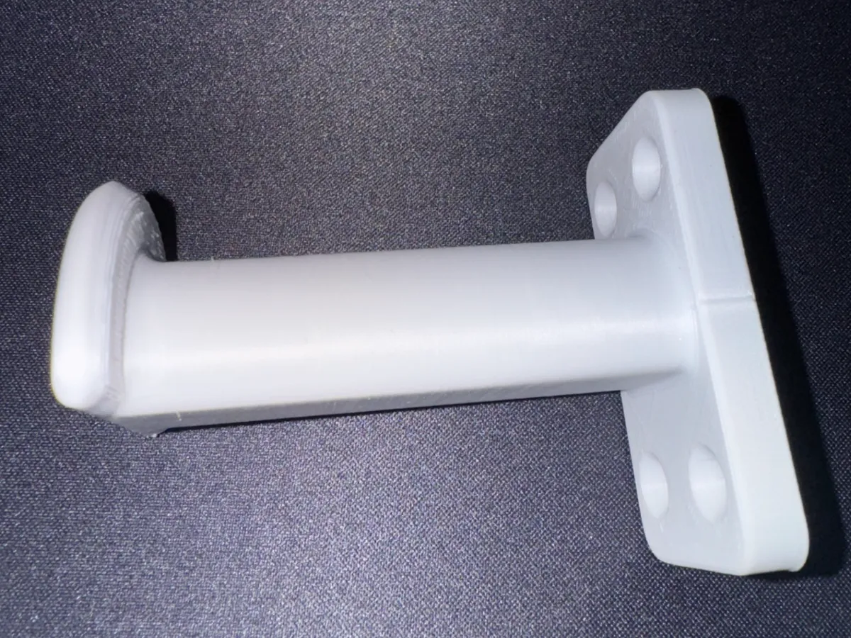Heavy-Duty Wall Mount Filament Spool Holder - Free 3D Print Model ...