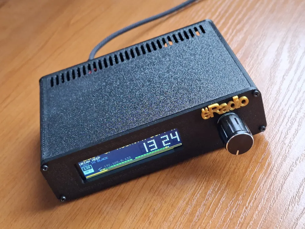 yoRadio ESP32-S3 和 76x284 显示屏外壳 - 免费 3D 打印模型 - MakerWorld