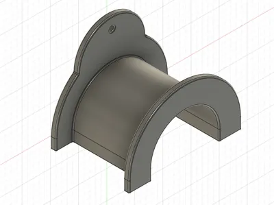 Verlängerungskabelhalter – Kostenloses 3D-Druckmodell – MakerWorld