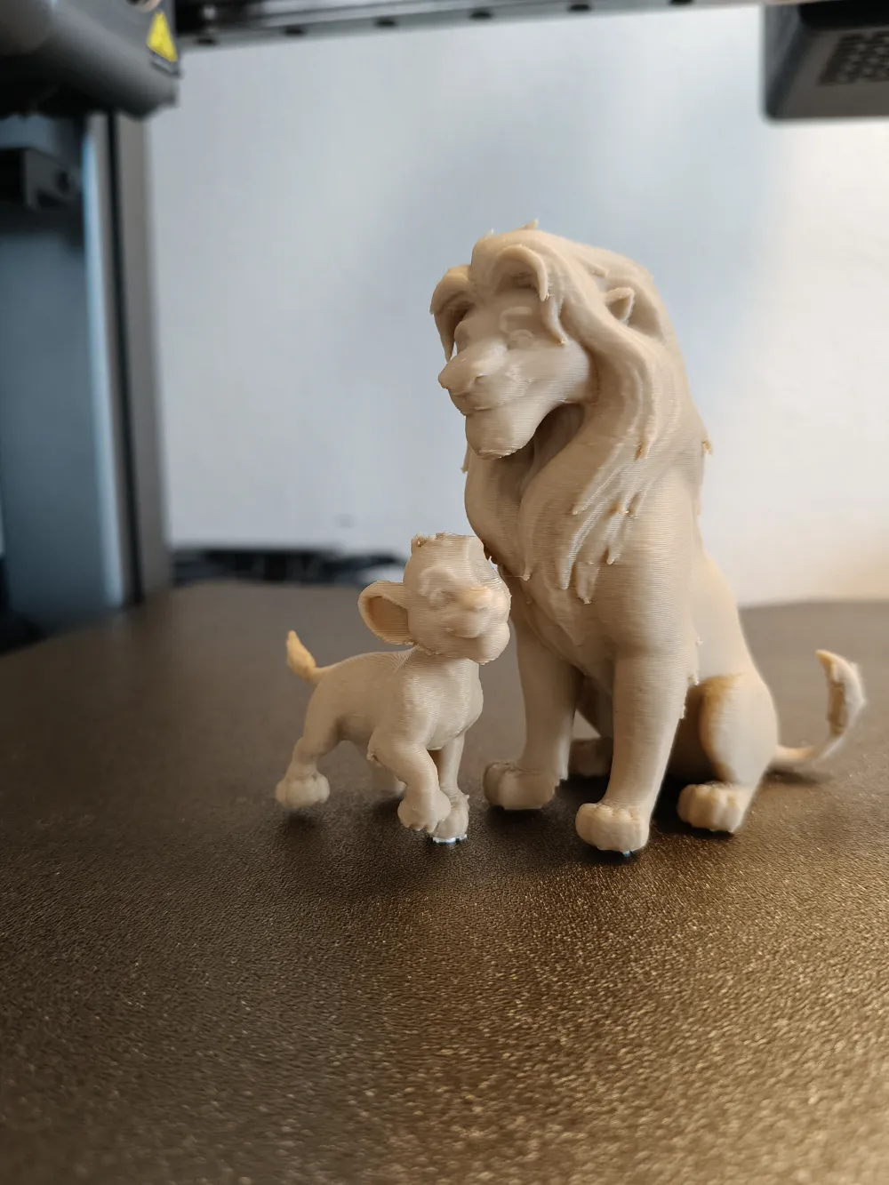 Disney Simba and Mufasa - Free 3D Print Model - MakerWorld