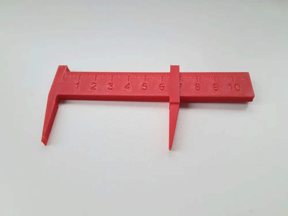 Caliper measuring tool-100mm - Free 3D Print Model - MakerWorld