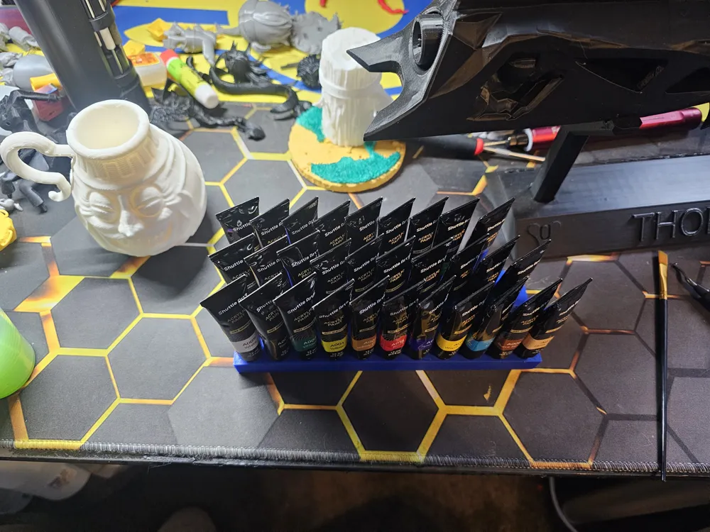 12ml paint tube holder - Free 3D Print Model - MakerWorld