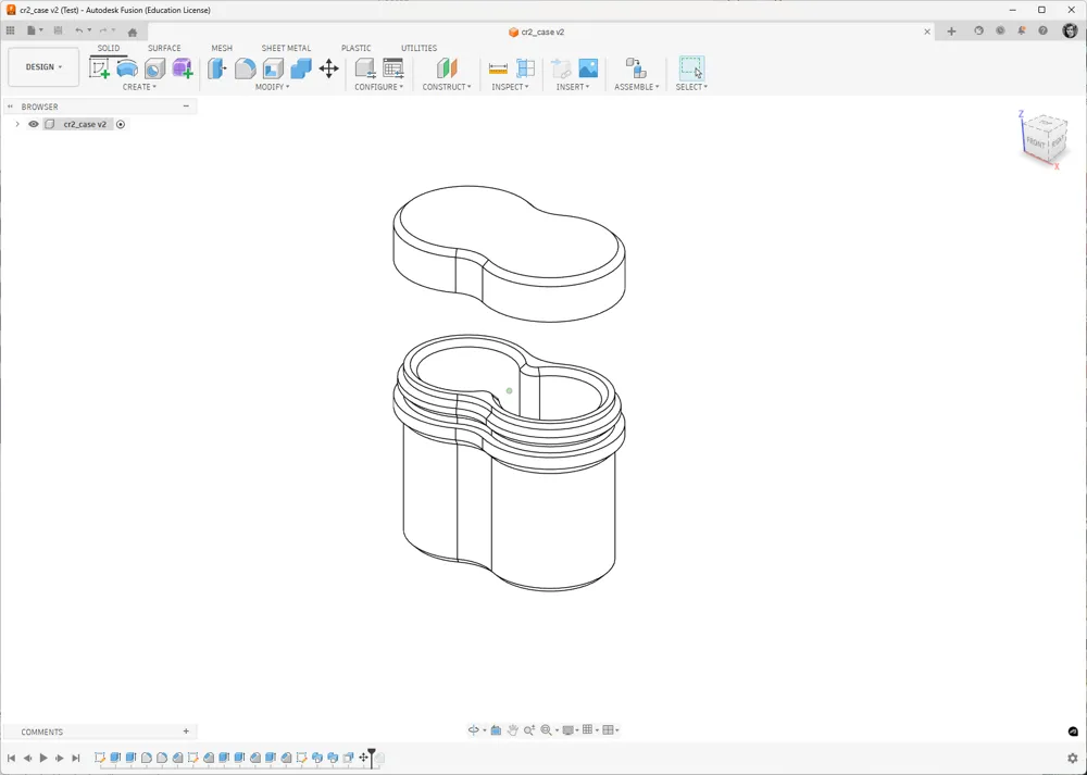 Yet another CR2 case - Free 3D Print Model - MakerWorld