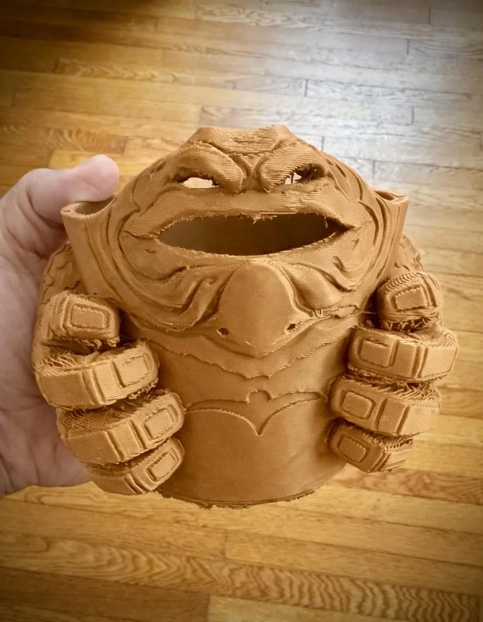 Clayface DC Universe Popcorn Bucket LC365 - Free 3D Print Model ...