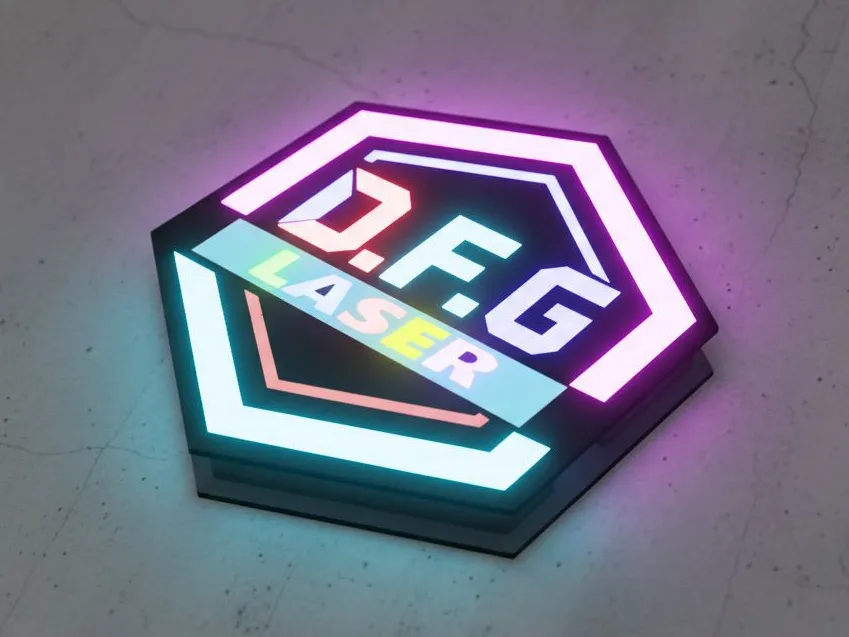 D.F.G laser LED lamp - Free 3D Print Model - MakerWorld