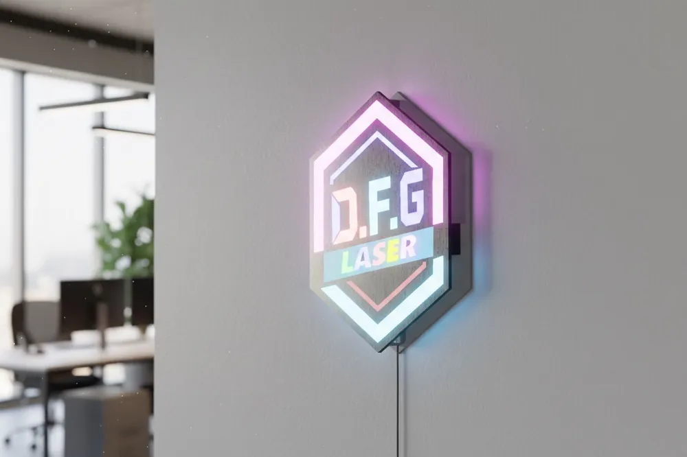 D.F.G laser LED lamp - Free 3D Print Model - MakerWorld