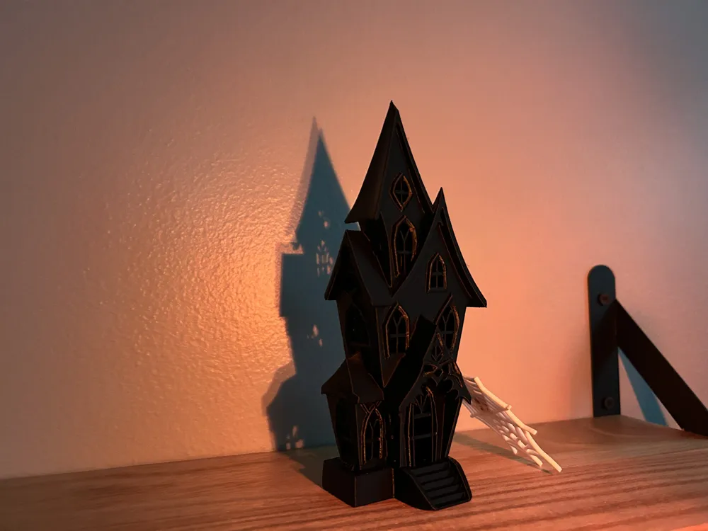 Haunted House - Free 3D Print Model - MakerWorld
