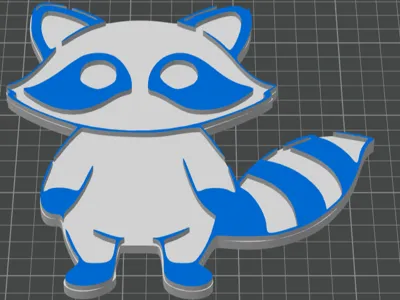 Racoon Antenna Winder - Free 3D Print Model - MakerWorld