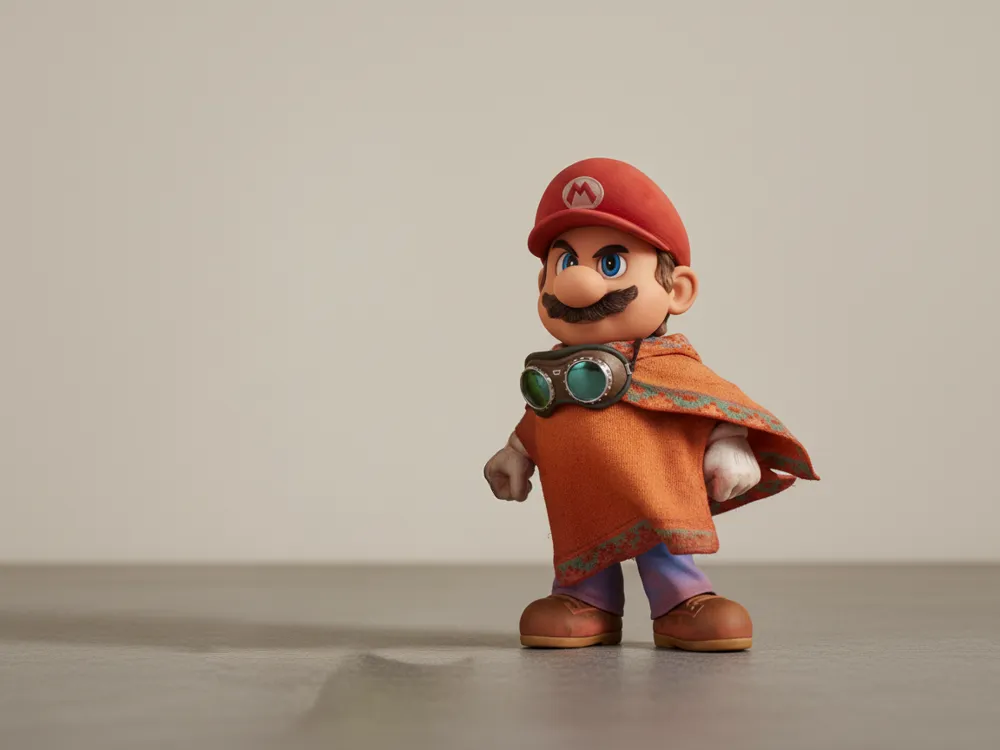 Mario (desert) - Super Mario Galaxy Movie - Free 3D Print Model ...