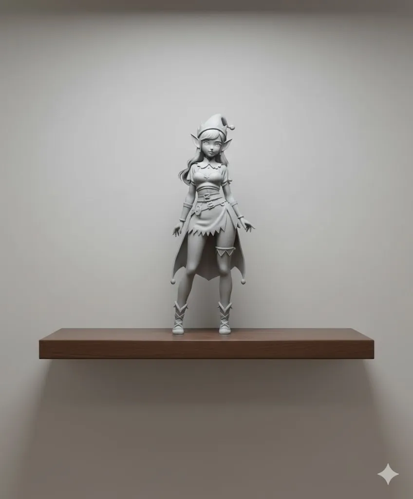elf girl - Free 3D Print Model - MakerWorld