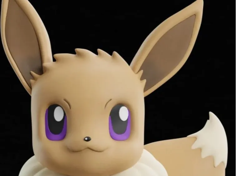 EEVEE LIFE SIZE - Free 3D Print Model - MakerWorld