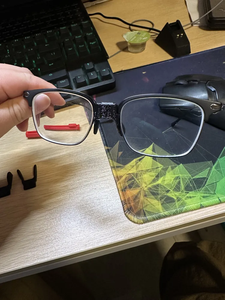 Temporary Nose Pad - Free 3D Print Model - MakerWorld