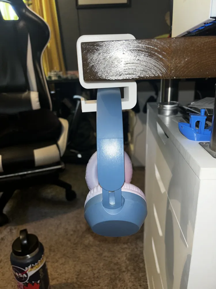 Headset Hook - Free 3D Print Model - MakerWorld