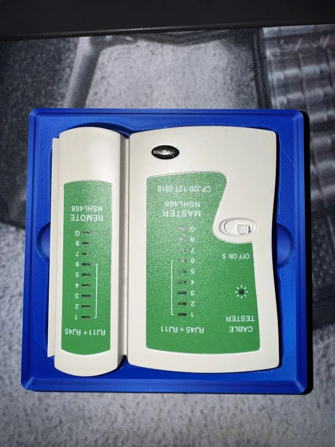 NSHL468 Network Tester Gridfinity - Free 3D Print Model - MakerWorld