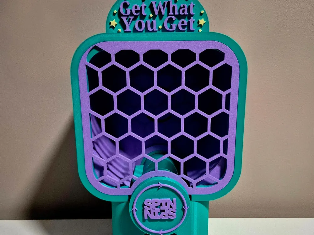 Sign and Spin Add-ons For Toy Vending Machine - Free 3D Print Model ...