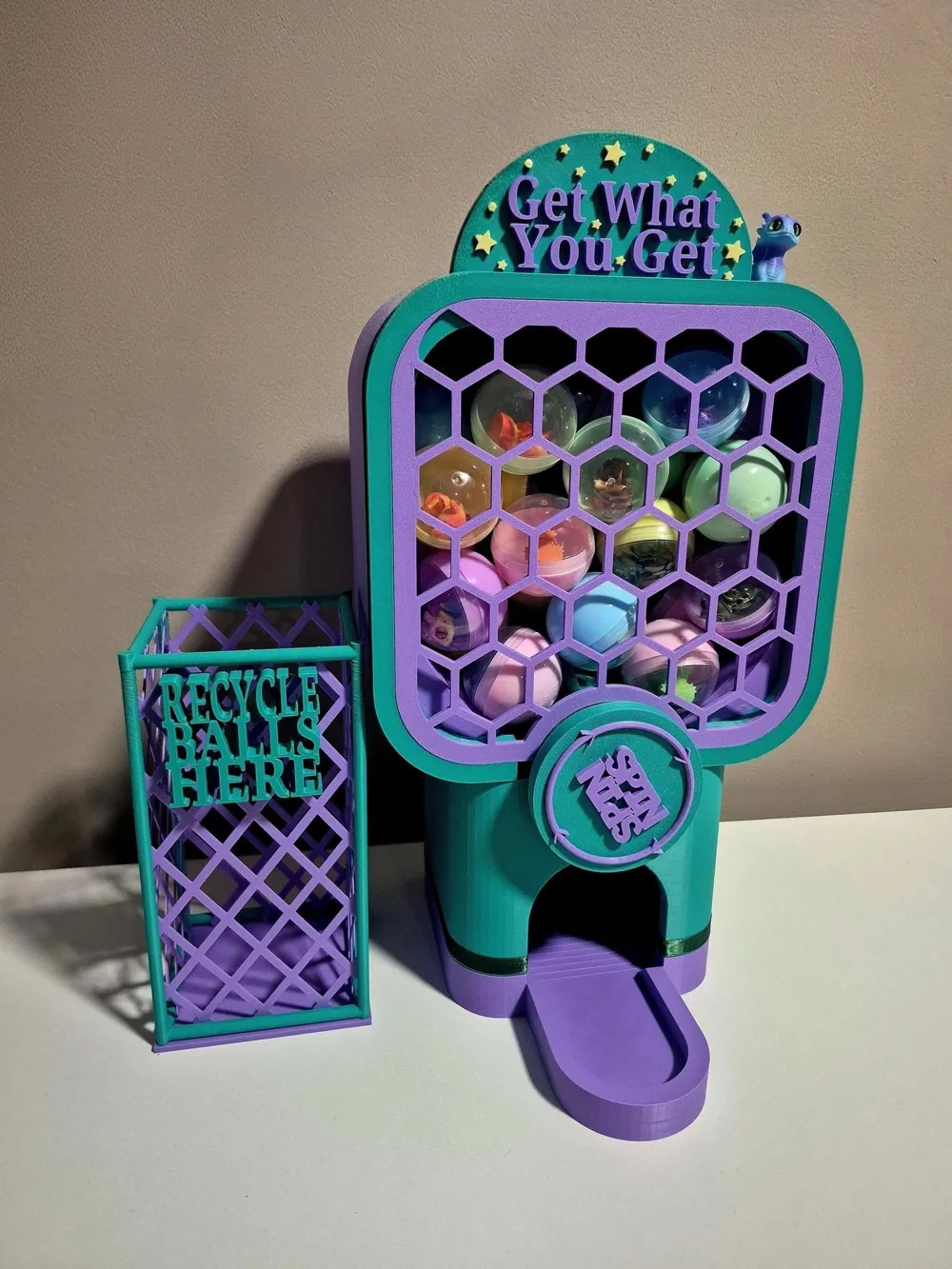 Vending Machine Ball Return Basket - Free 3D Print Model - MakerWorld